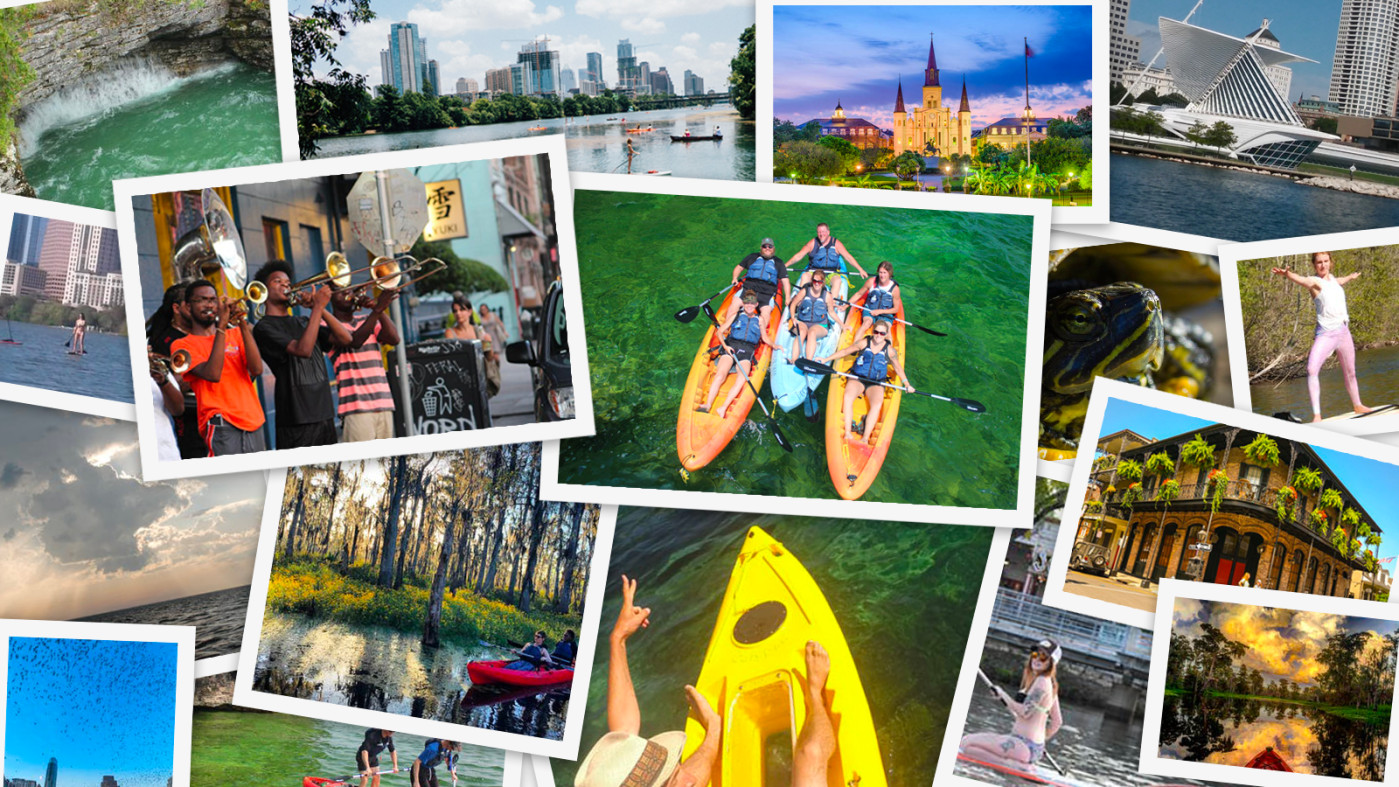 Gravity Trails | Austin & Door County Kayak - Swamp Tour New Orleans